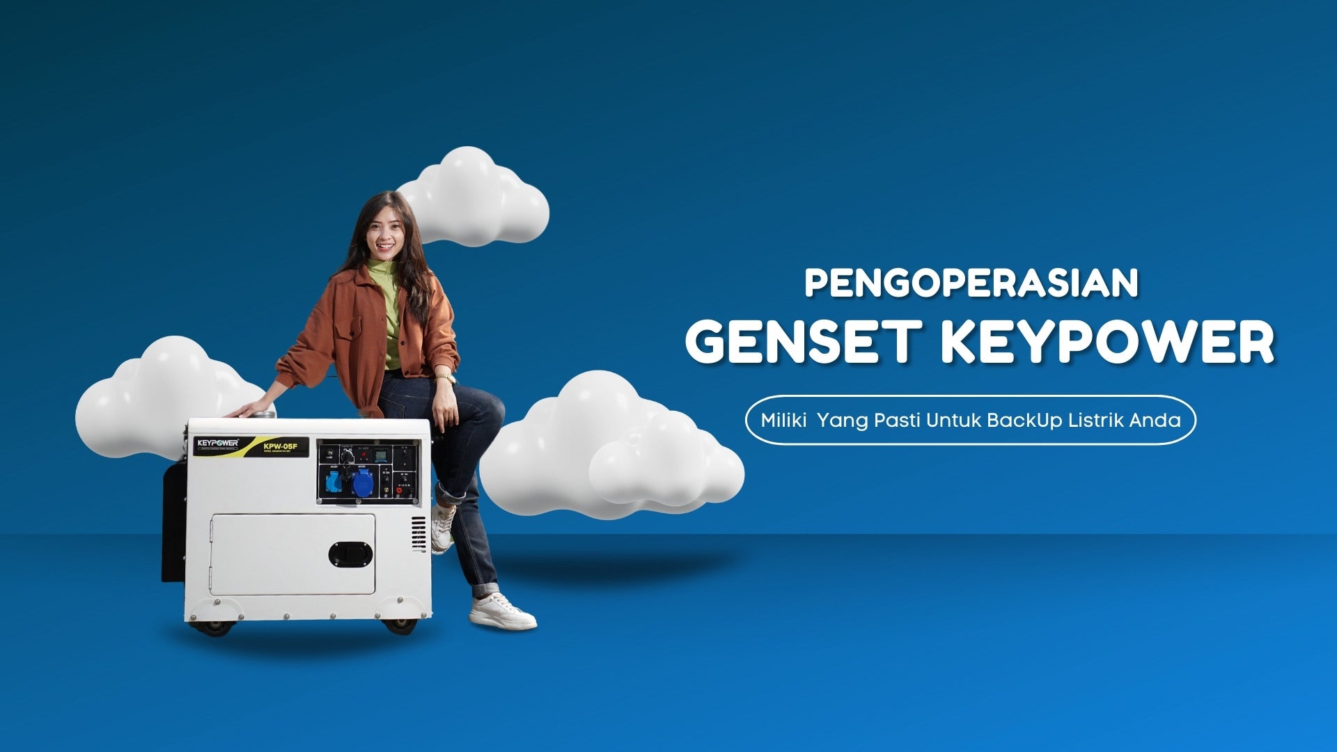 CARA PENGOPERASIAN GENSET KEYPOWER DENGAN CONTROL MODULE – ORIENT
