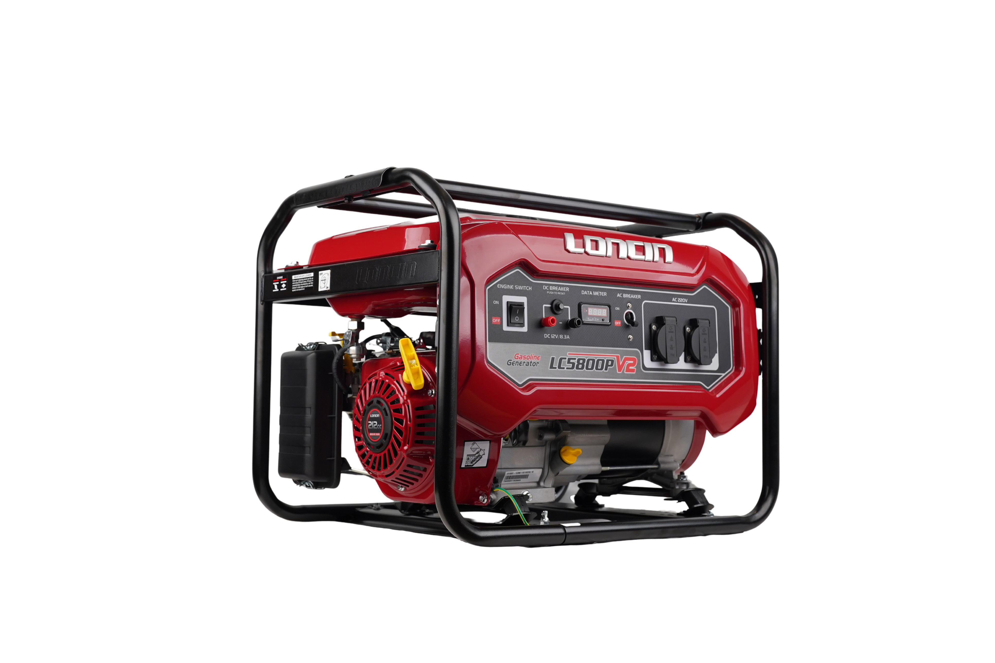 Jual Generator Loncin LC5800P V2 Bensin – Genset 4500 Watt